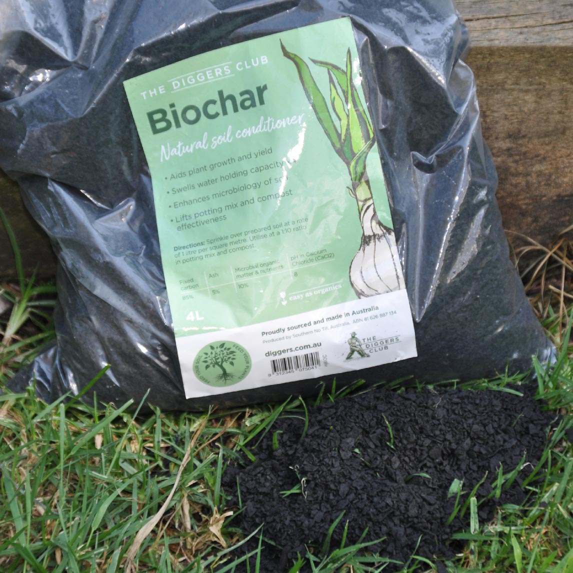 Biochar 2kgs - The Diggers Club