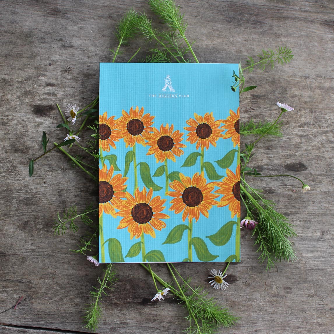 Diggers Sunflower Notepad - The Diggers Club