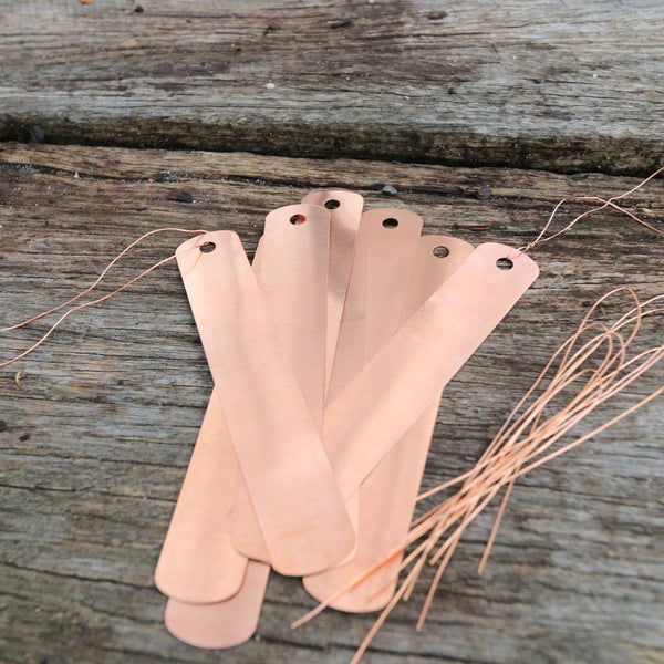 Copper Hanging Plant Label - The Diggers Club